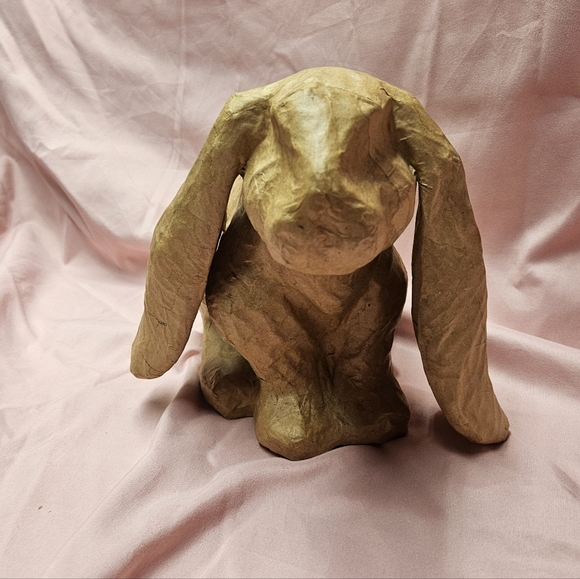 Source Unknown | Holiday | Spring Easter Paper Mache Bunny | Poshmark